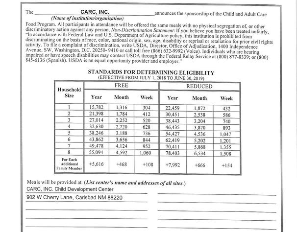 Public Release Statement - CARC, Inc.